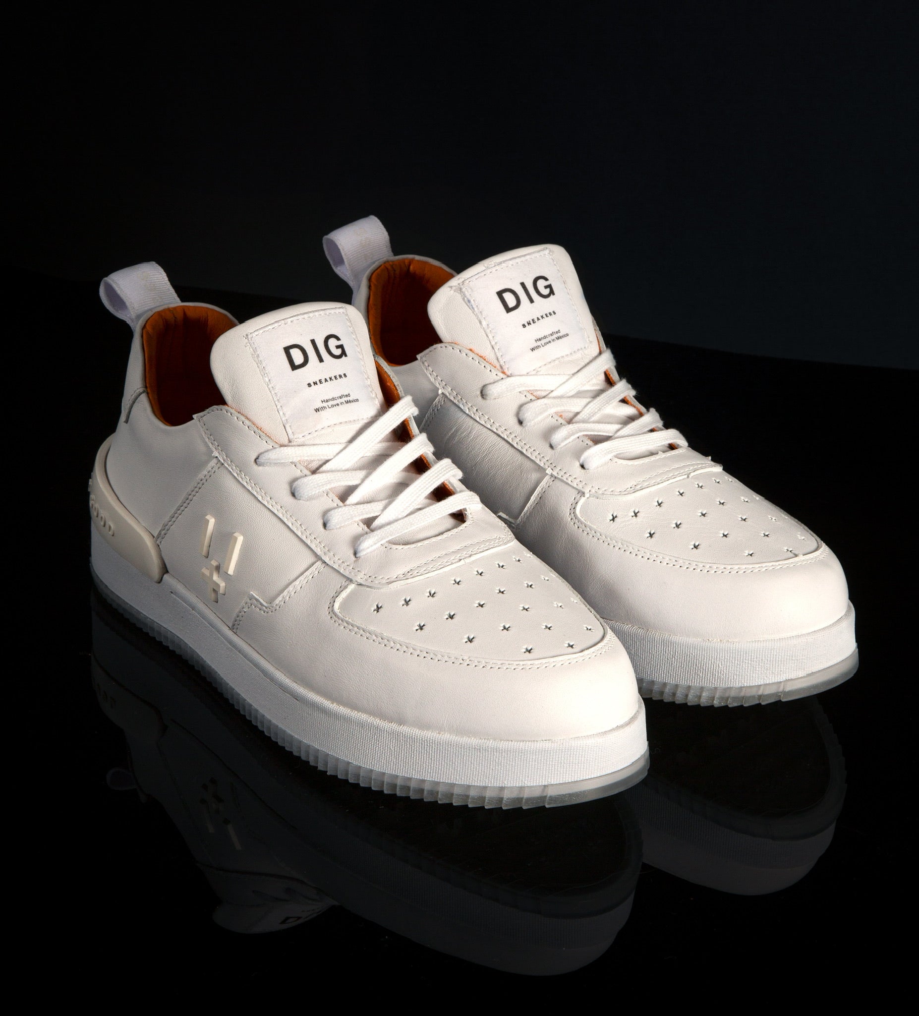 NATIVE ZERO - ALL WHITE – DIG Sneakers